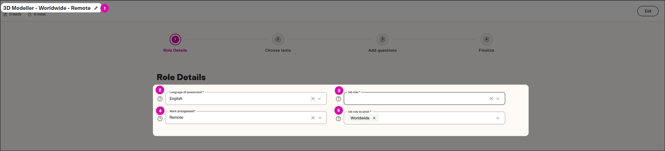 Guide to creating an assessment – TestGorilla Help Center