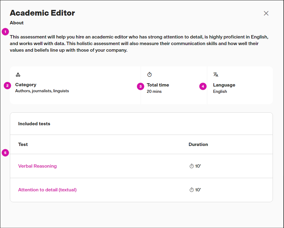 Guide to creating an assessment – TestGorilla Help Center