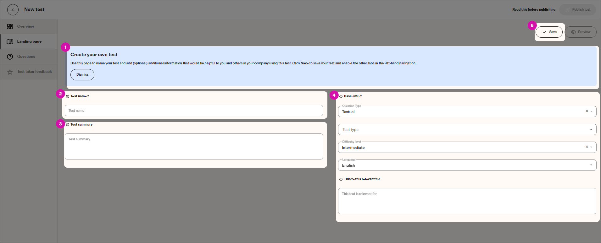 Cómo crear y utilizar tu propia prueba – Centro de ayuda de TestGorilla