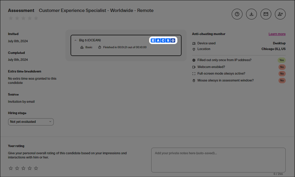 Interpretación de las pruebas de personalidad – Centro de ayuda de ...