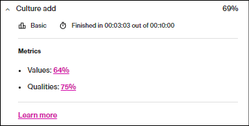 Using the Culture add test – TestGorilla Help Center