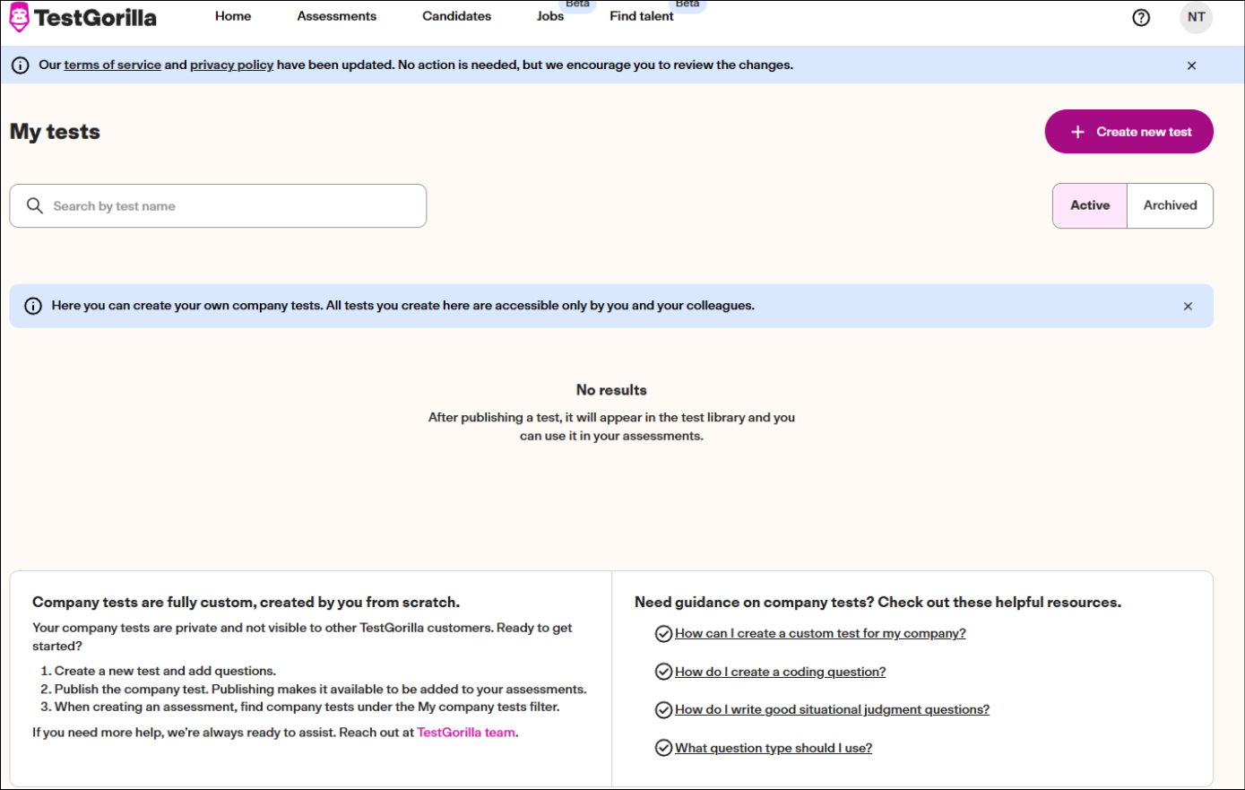 Creación de una prueba de programación a medida – Centro de ayuda de ...